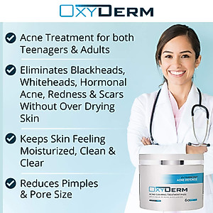 Acne Clearing Treatment Pads- Eliminates Acne Breakout Causing Bacteria. Clear Away Clogged Pores, Oily Skin, Blemish, Blackhead, Pimple, Cystic Breakouts. Contains Salicylic, Glycolic & Lactic Acid.