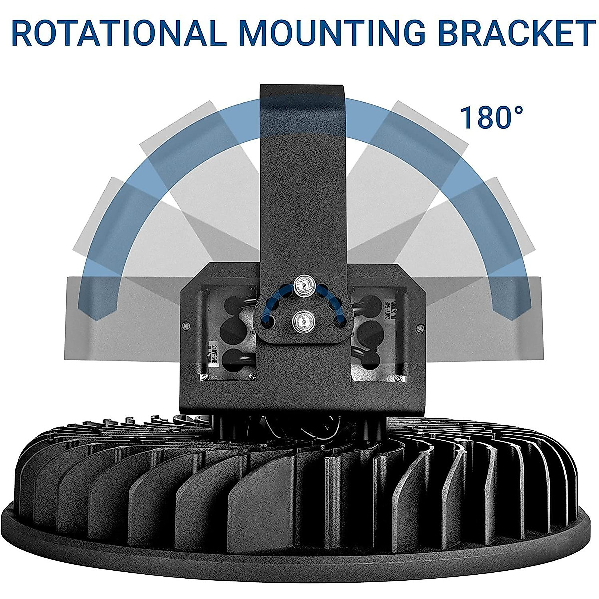 Hyperikon LED UFO High Bay Light 500W (2500 Watt Replacement), Shop and Warehouse Area Lighting, DLC