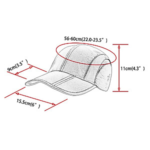 Foldable UPF 50+ Sun Protection Portable Hats Quick Dry Baseball Cap Adjustable Outdoor Sports Hat for Men, Women (Olive, Classic Version)