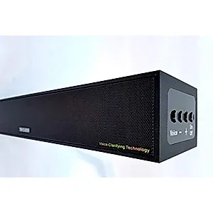 TV Ears Voice Clarifying TV Sound Bar – TV Speaker System for Great Sound and Hearing TV Dialog More Clearly – Compatible with Any Television – Clarifying Audio System for Hearing Impaired TV Viewers