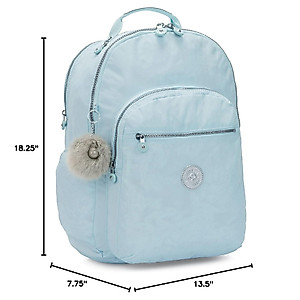 Kipling Seoul Extra Large 17" Laptop Backpack Bridal Blue