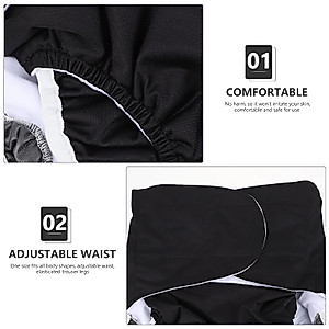 5pcs Leakproof Underwear for Washable Low Noise Reusable Cover Plastic Pants Cover Unisex