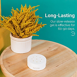 Azuna All-Natural Odor Remover Gel, Premium Whole-Home Kit | Air Purifier with Tea Tree Oil | Plant-Based & Long Lasting | For Pet Odors, Smoke & Strong Odors | Variety Pack
