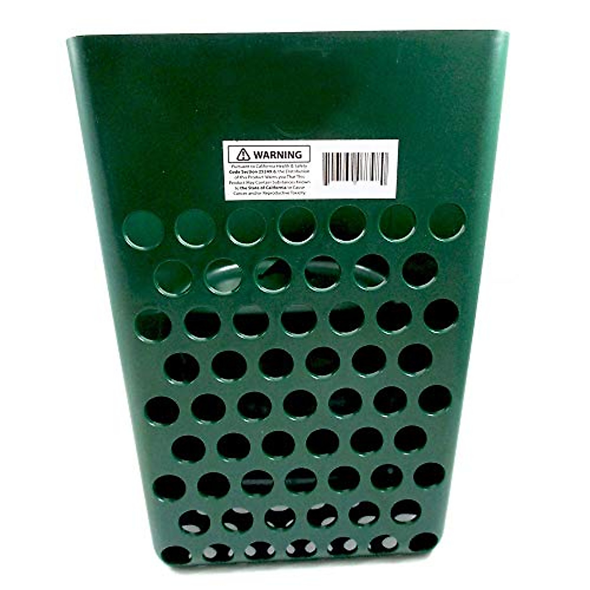 SE 3 Quart Sand Scoop Sifter with 0.5" Holes - Use for Gold and Metal Prospecting, Green