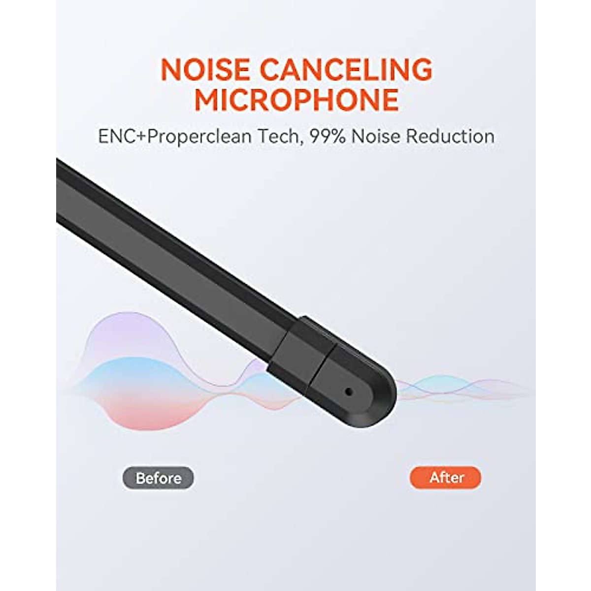 NUROUM Single Ear Computer Headset with Microphone,Wired AI Noice Cancelling Headset with USB in-line Control,USB/Type-C/3.5mm Jack for Calling/Gaming/Conference/Music