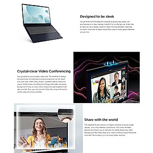 Lenovo Ideapad 3i 15.6" FHD Touch Laptop for Business, Student, Intel 11th Generation Core i5, 12GB DDR4 Memory, 512GB SSD, Intel Iris X Graphics, HDMI, Windows 11,Abyss Blue, W/GaLiMu