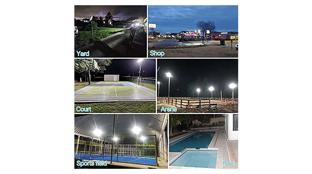 HYPERLITE 100W LED Flood Light | Bright Outdoor Lighting Solution