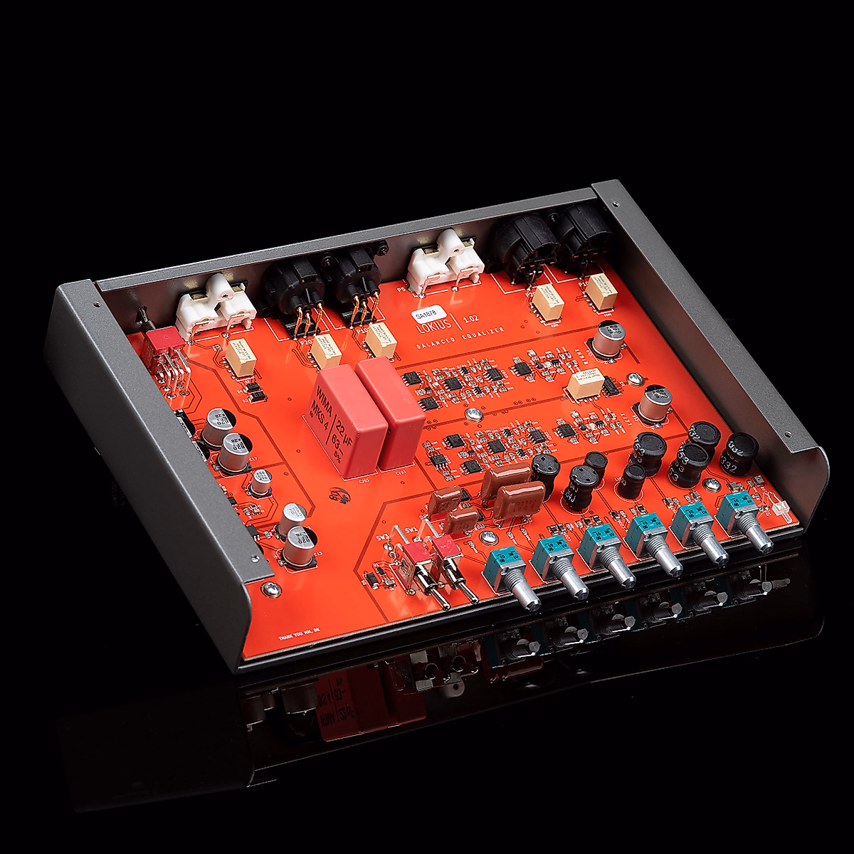 Schiit Lokius 6-Band Balanced Tone Control Equalizer (Black)