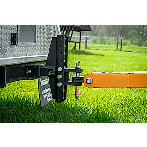 BulletProof Hitches™ 2-Tang Clevis with 1" Pin for Towing with Drawbar Systems, Pintle Systems, Farm Equipment (Rated 20,000 lbs)
