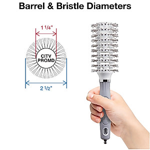 Olivia Garden Ceramic and Ion Turbo Vent Pro Hair Brush CITVPRO-SPR (Shaper)