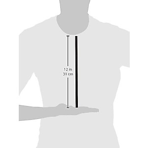 FiberFlex Plastic Welding Rod, Flat Ribbon, 30 ft., Black