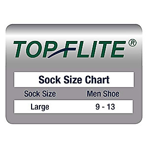 Top Flite Men's Sport Performance Tech Low Cut Ultra Dri Socks 2 Pair Pack, Grey Heather, Large