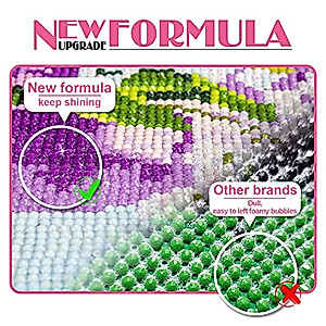 unuaST Diamond Painting Sealer Kit-2-pack 8OZ. Diamond Painting Glue for Diamond Painting Sets, Diamond Art Glue is Used to Protect Diamond Paintings. Permanent Sparkle Diamond Art Sealer kit.