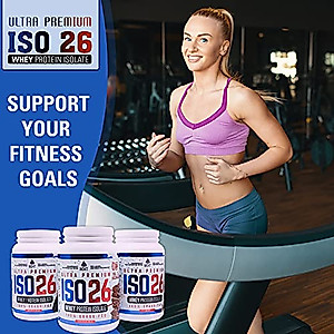 MOMOF4TRANSFORM MO4T ISO26 Whey Protein Isolate Powder with 26 Grams of Protein, Smores 1.6 Pound 25.6 Ounce