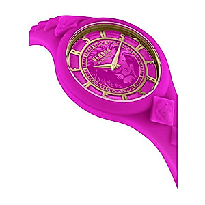 Versus Versace Womens Pink 39 mm Fire Island Strap Watch VSP1R2021