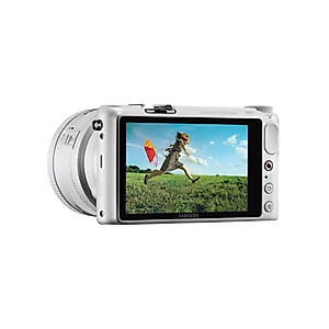 Samsung NX2000 20.3MP CMOS Smart WiFi Mirrorless Digital Camera with 20-50mm Lens and 3.7" Touch Screen LCD (White) (Discontinued by Manufacturer)