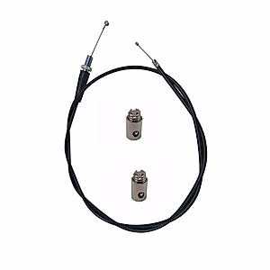 YAMAKATO 50 Inch Mini Bike Throttle Cable for Predator 212 CT200U Baja MB165 196cc MB200 200 cc Heat Warrior MOTOVOX MBX10 MBX11 GX160 GX200 Pit Dirt Bike Parts