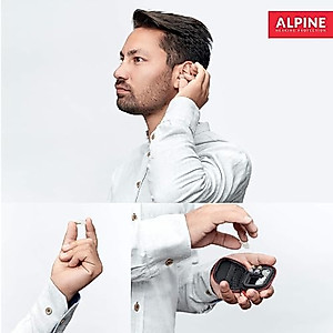 Alpine MusicSafe Pro - High Fidelity Earplugs for Musicians - 3 Interchangeable Premium Filter Sets: 16, 19 & 22 dB - Professional Musician Hearing Protection - Transparent