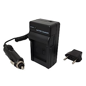 Synergy Digital Camera Battery Charger, Compatible with Canon PowerShot SX620 HS Digital Camera (110/220v with Car & EU adapters) - Replacement Charger for Canon NB-12L NB-13L Batteries