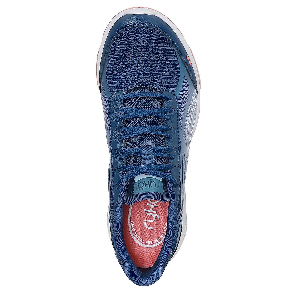 Ryka Womens Devotion Plus 3 Walking Shoe, Blue Multi, 8.5 US