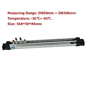 VTSYIQI Ultrasonic Flowmeter Sensor Transducer HM Bracket Sensor for Liquid Flowmeters TUF-2000H with Range DN50 to 300mm
