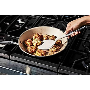 Material, The Soft-Edge Turner Spatula For Flipping, Folding, Mixing & Scraping, BPA-Free Silicone, Dishwasher-Safe, Terracotta
