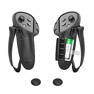 Relohas Deluxe 5 in 1 Silicone Accessories for Meta Quest 3, VR Protective Case Set