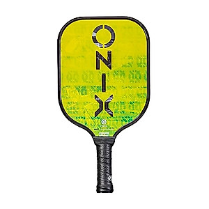 Onix React Pickleball Paddle Features Boosted Sweet Spot from Nomex Core Insert and Graphite Face,Green