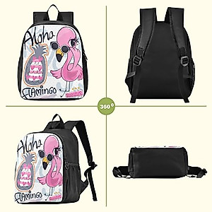 Sletend Toddler Backpack Cute Flamingo Waterproof Mini Backpack Boys/Girls Cute Small Backpack Kindergarten Pre School Bags (S)