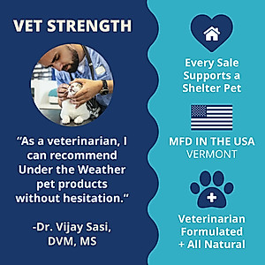 Under the Weather Collagen Chews for Dogs | Promotes Healthy Skin Coat and Stronger Hip & Joint | Improves Overall Mobility | Immunity and Anti-inflammatory Collagen for Dog Supplement | 60 Count