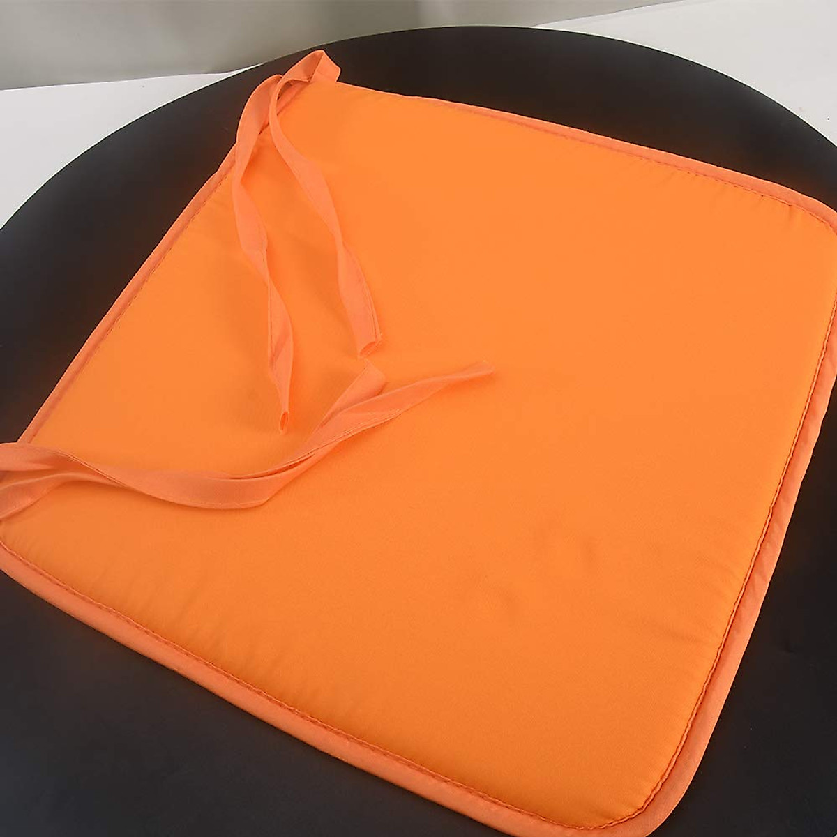 Xiaokeis 36x36cm Chair Cushions, Rocking Chair Pads and Cushions Chair Cushions for Dining Chairs, Office Chairs, Hardwood Floors(Orange)
