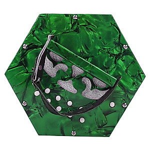Accordion, Professional 20 Buttons Accordion Concertina for Kids/Adults, Musical Instrument Accessory(Green)