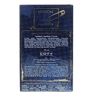 Playboy London Eau De Toilette Spray for Men 100ml/3.4 Oz