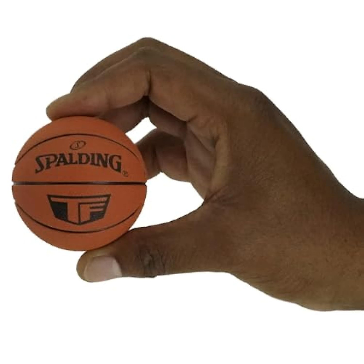 Spalding 51161 Spaldeen High-Bounce Ball - NBA Basketball Design, Orange