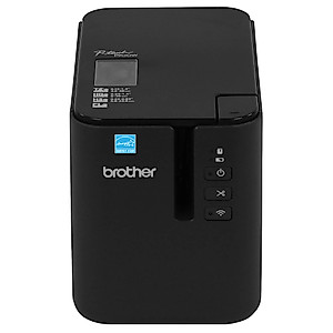 Brother P-Touch PT-P950NW Industrial Network Laminate Label Printer, Up to 36 mm Labels, Standard USB 2.0 and Serial, Ethernet, Built-in Wi-Fi®, Optional Bluetooth®
