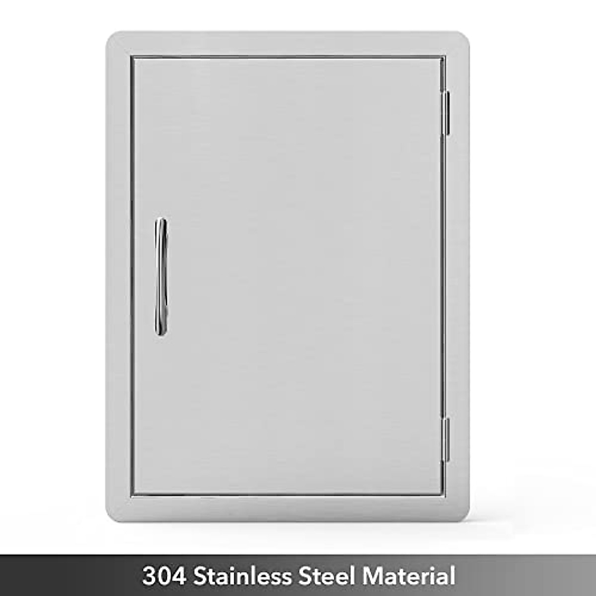 Stanbroil Stainless Steel Single Vertical Access Door, 17-Inch by 24-Inch