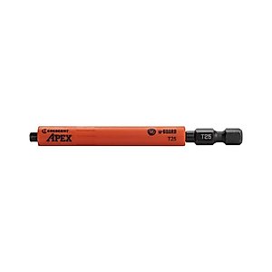 Apex - Bit, Ug, 3.4" T25, 2Pk (CAUGB3BT25)