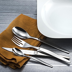 Lou Laguiole - Jet - 24 Piece Cutlery Set