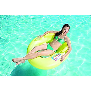Poolmaster Yellow Water Pop Mesh Pool Lounge