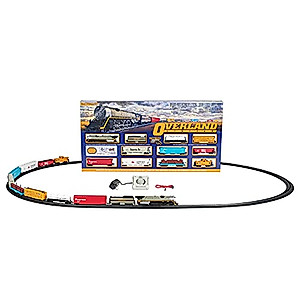 Bachmann Trains - Overland Limited Ready To Run Electric Train Set - HO Scale