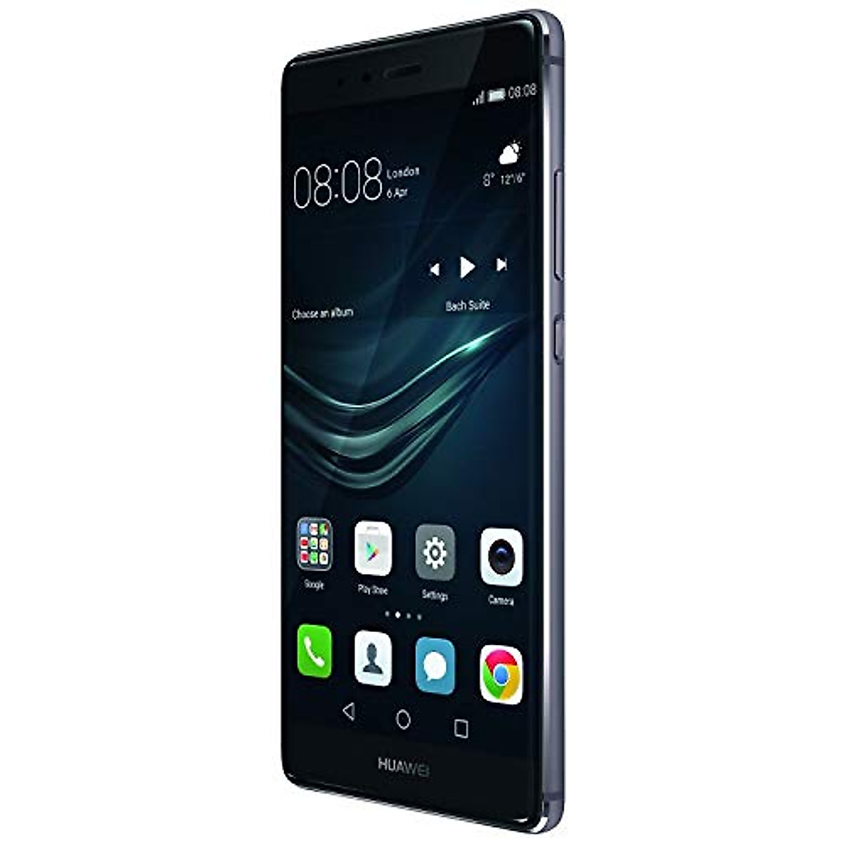 Huawei P9 EVA-L09 32GB Single-SIM Android Smartphone - (GSM Only, No CDMA) Factory Unlocked - International Version with No Warranty (Titanium Grey)