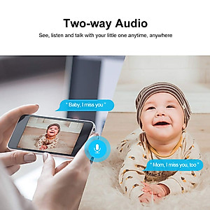 SONOFF 1080P HD Indoor Camera, Smart WiFi Home Security Camera with IR Night Version, Motion Detection, 2-Way Audio, Phone APP Control, Baby Monitor, Cloud Storage, GK-200MP2-B