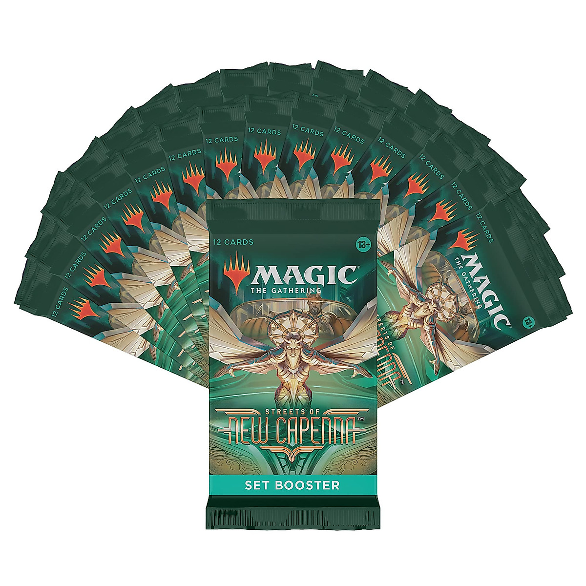 Magic: The Gathering Streets of New Capenna Set Booster Box | 30 Packs + 1 Box Topper (361 Magic Cards)