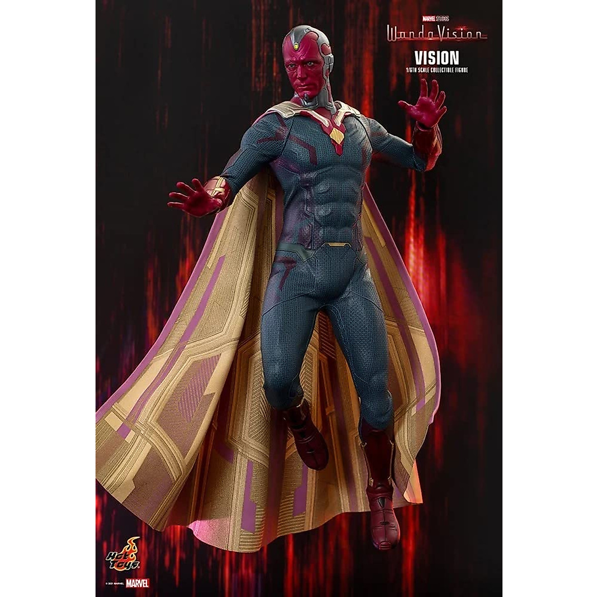 Hot Toys Wandavision 12 Inch Action Figure 1/6 Scale - Vision 907936