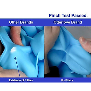 Otterlove Silicone Baby Spoons – 100% Platinum Pure LFGB Silicone Soft-Tip – Self Feeding Training Spoon for Baby Led Weaning (Sage & Sand)