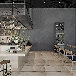 16"×354" Dark Grey Black Concrete Wallpaper Peel and Stick 3D Thick Faux Concrete Cement Contact Paper Vinyl Wrap Stained Matte Textured Waterproof Wall Sticker for Walls Bathroom Garage Living Room