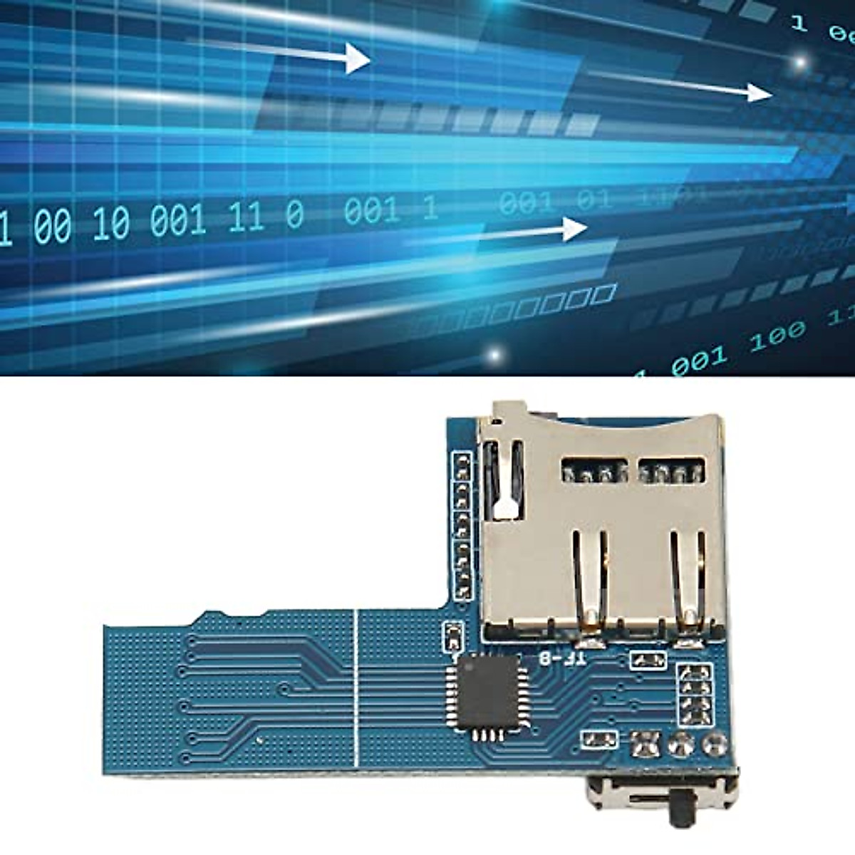 Memory Storage Expansion Board, Memory Card Module PCB Material Practical Support 2 Systems for 3B 3B