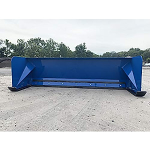 7' XP24 Skid Steer Snow Pusher Blue