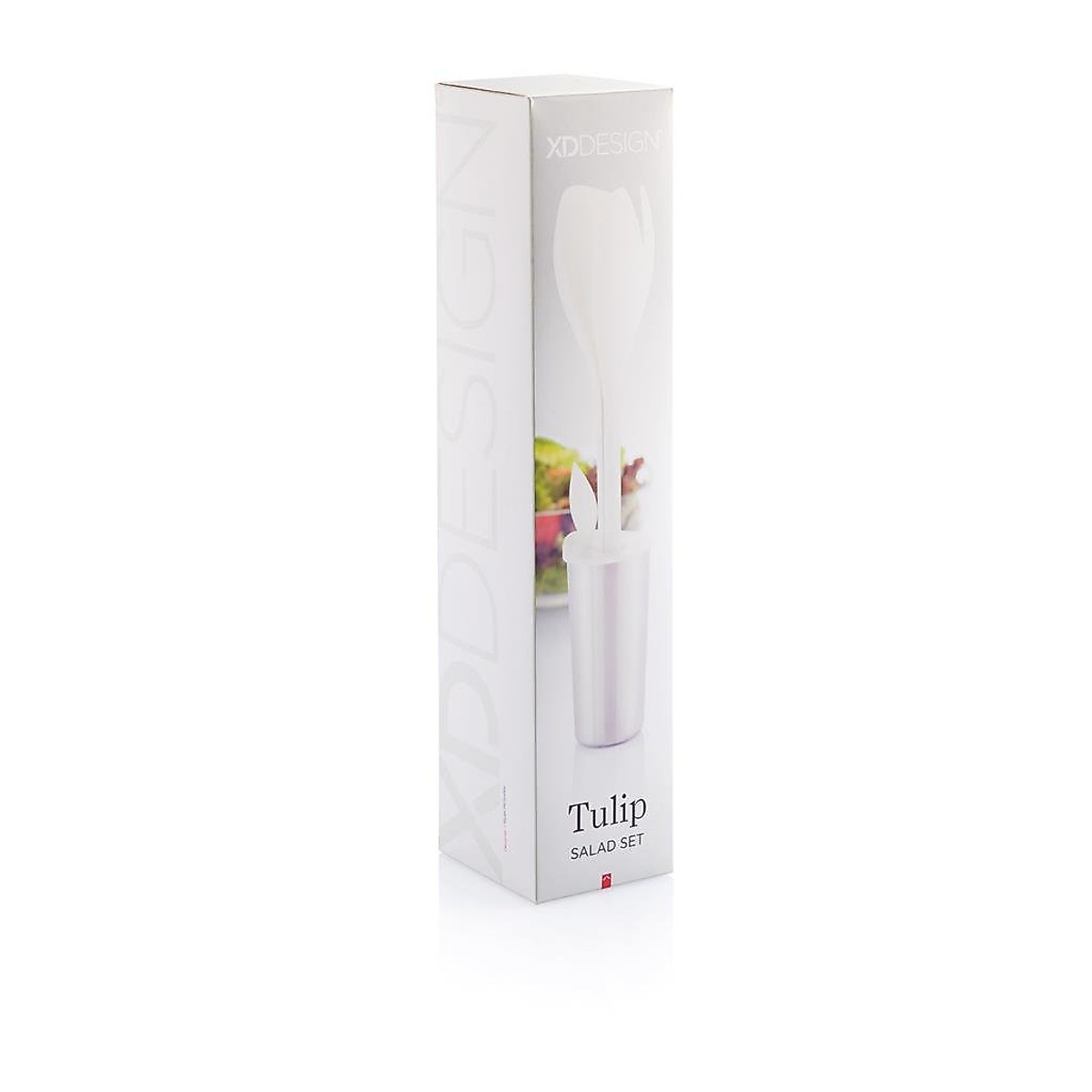 XD Design Tulip Salad Set White, 9x9x28 cm
