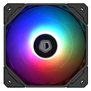 ID-COOLING NO-12015-XT-ARGB Case Fan 15mm Thickness PWM Fan 5V 3 PIN ARGB Fan Slim Fan for Radiator/CPU Cooler/Computer Case